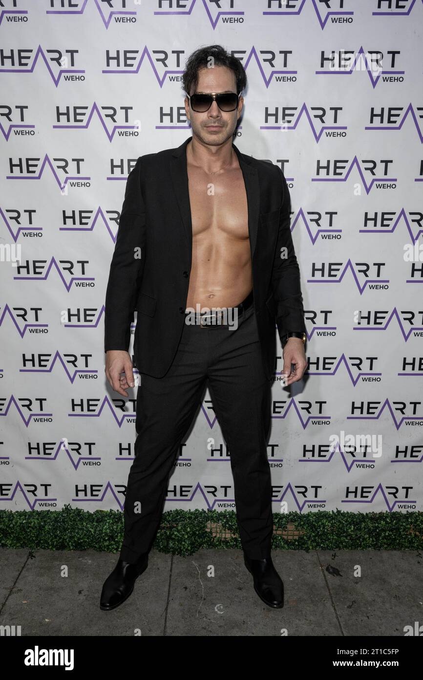 Los Angeles, USA. 12th Oct, 2023. Wrestler Maximilien Monclair attends ...