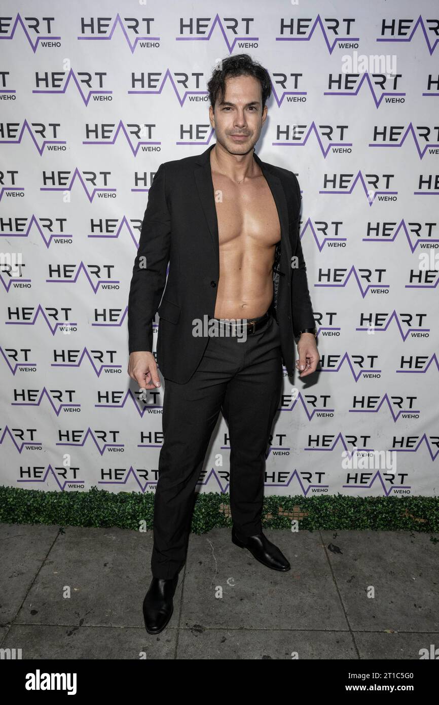Los Angeles, USA. 12th Oct, 2023. Wrestler Maximilien Monclair attends ...