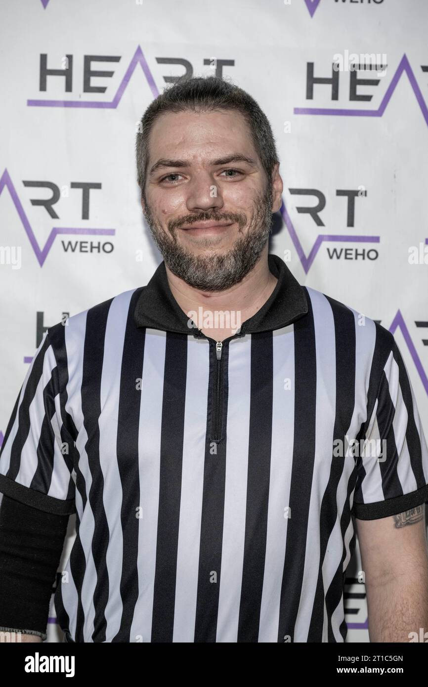 Los Angeles, USA. 12th Oct, 2023. Referee Nick Gallo attends Thursday ...