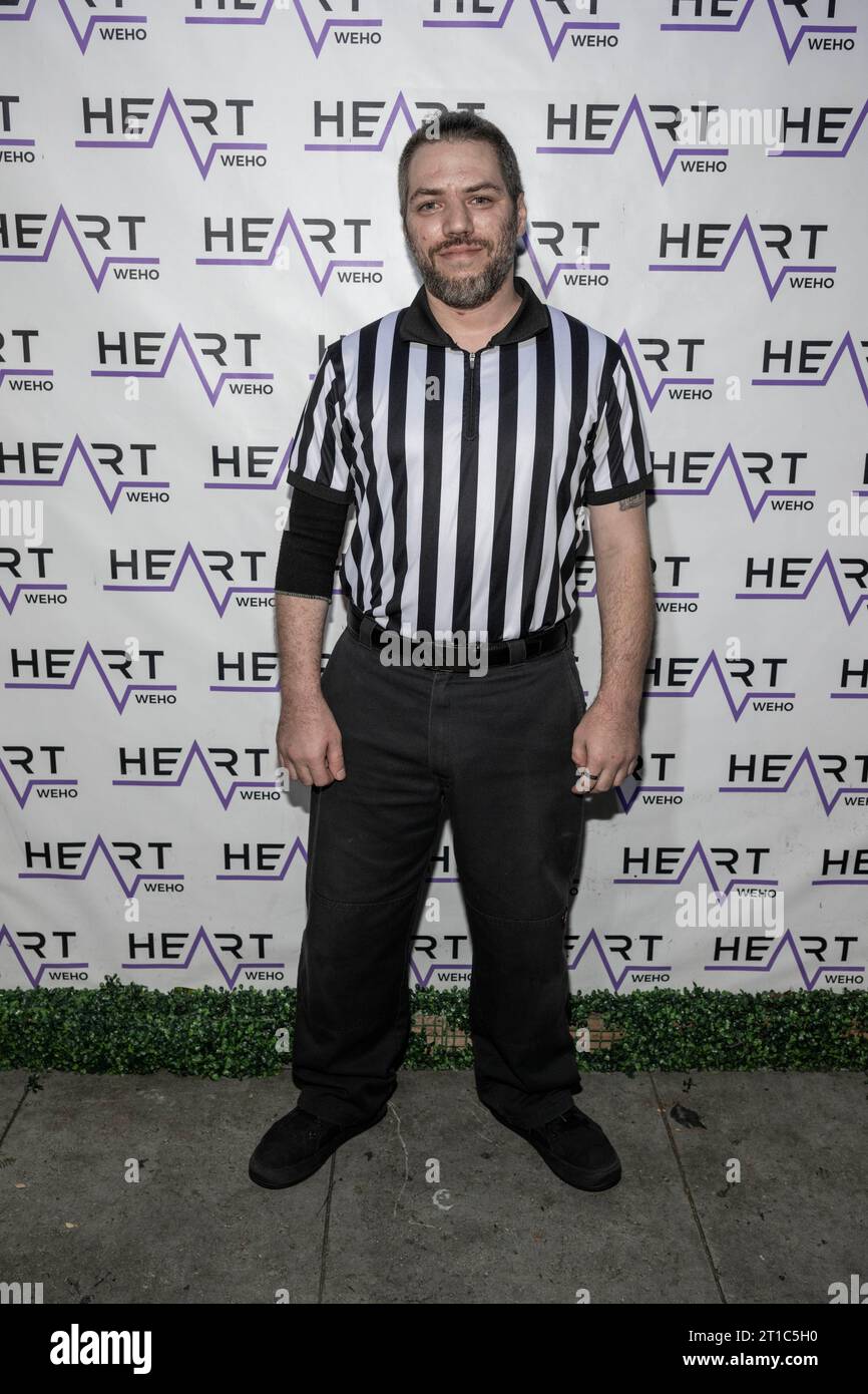 Los Angeles, USA. 12th Oct, 2023. Referee Nick Gallo attends Thursday ...