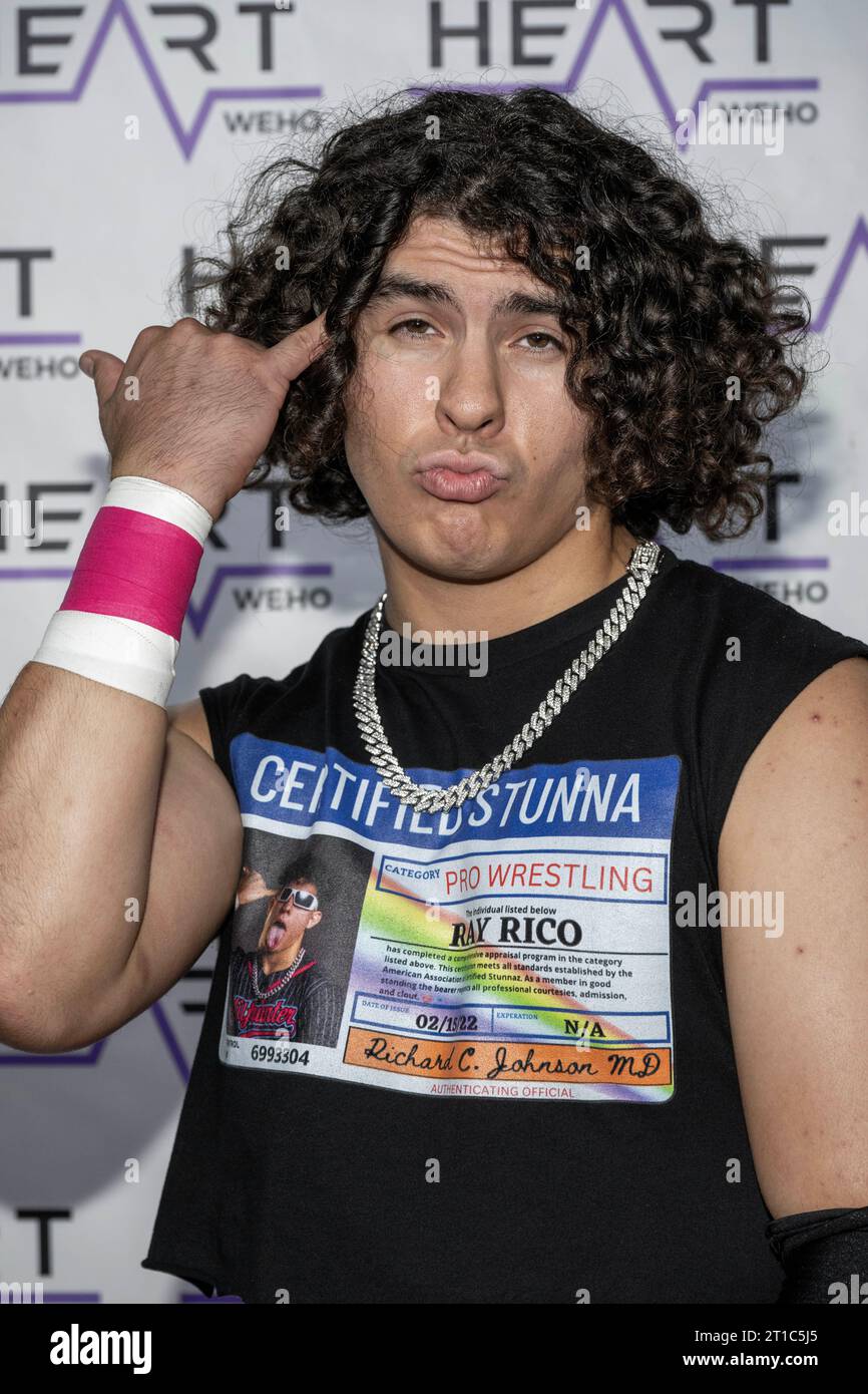 Los Angeles, USA. 12th Oct, 2023. Wrestler Ray Rico attends Thursday ...