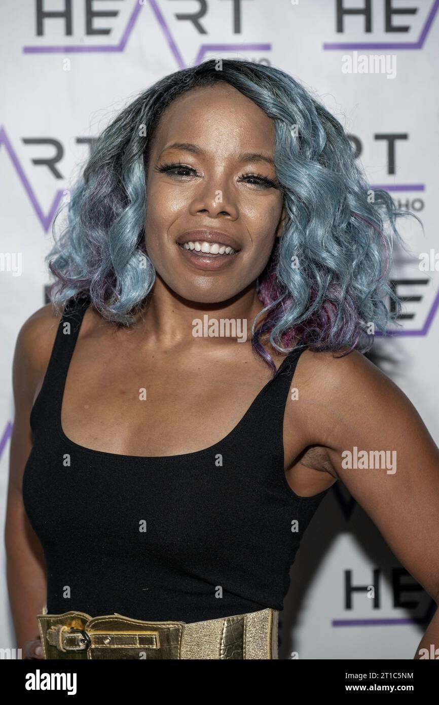 Los Angeles, USA. 12th Oct, 2023. Wrestler Mazzerati Lazarus attends ...