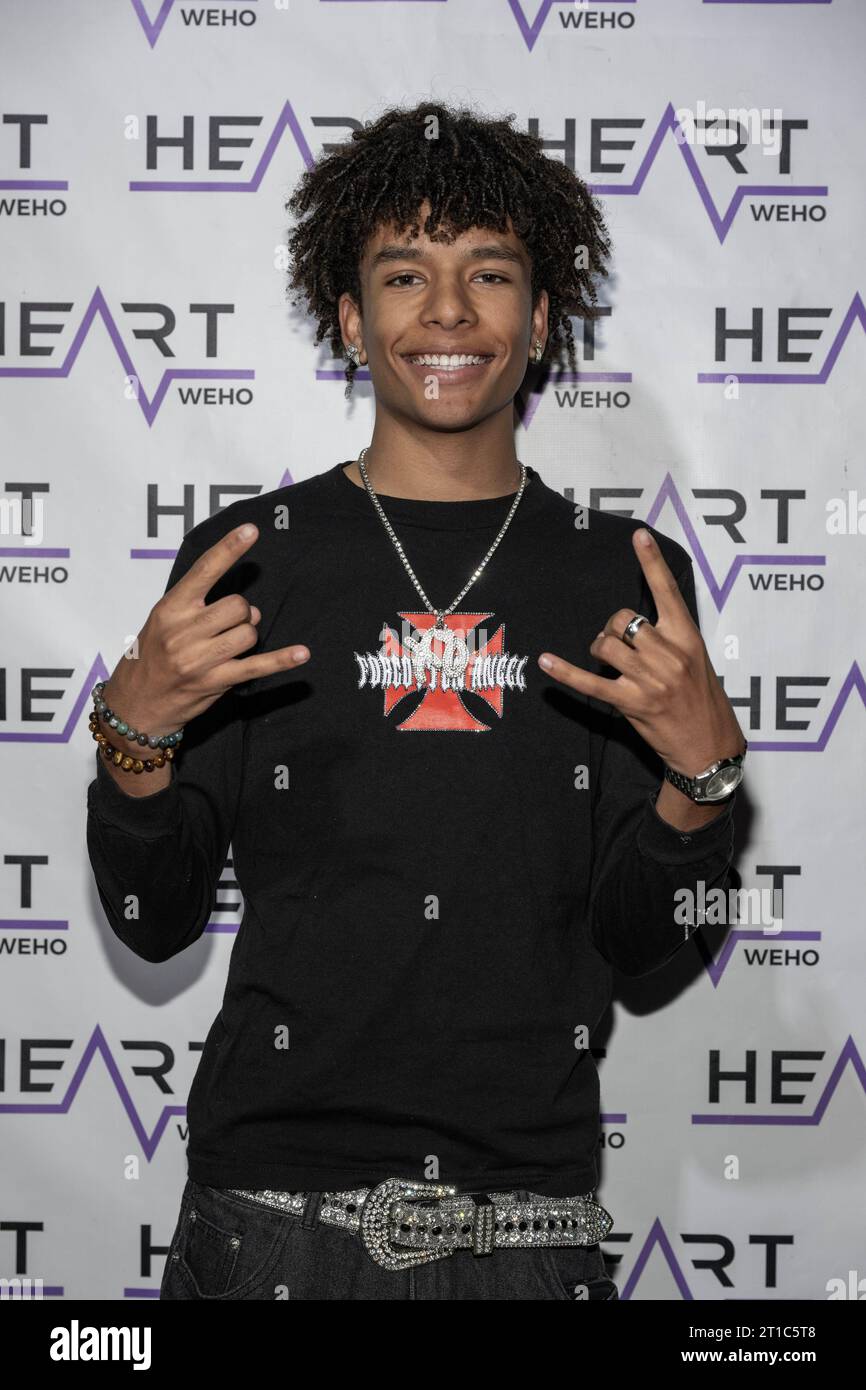 Los Angeles, USA. 12th Oct, 2023. Youtuber rapper Kane Bailey attends ...