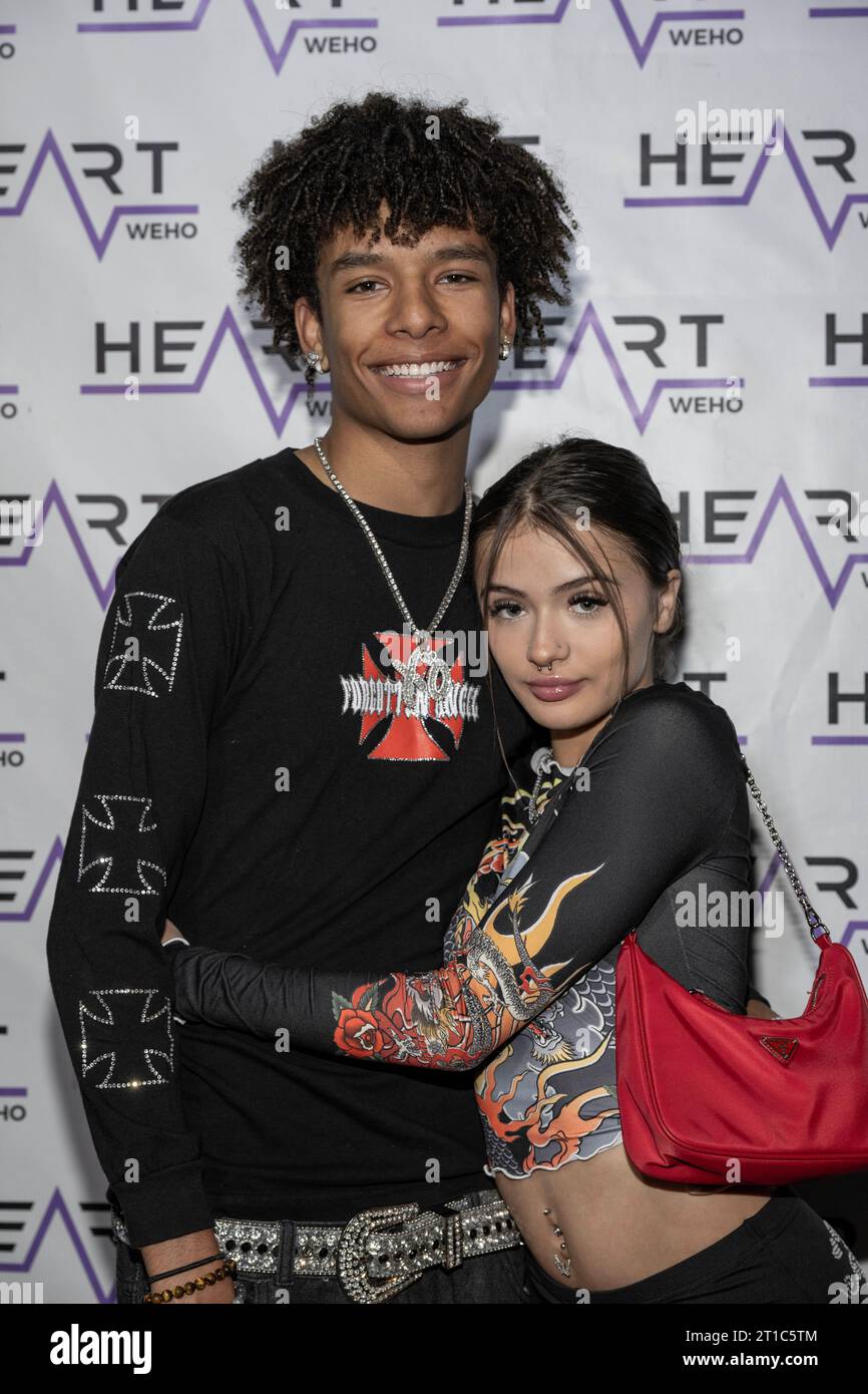 Los Angeles, USA. 12th Oct, 2023. Youtuber rapper Kane Bailey, Youtuber ...