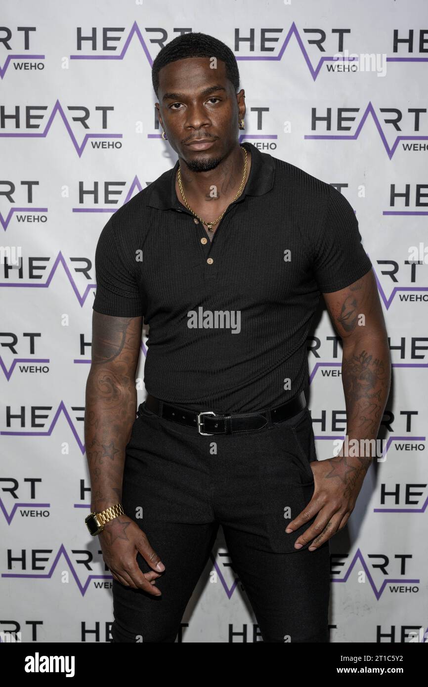 Los Angeles, USA. 12th Oct, 2023. Basketball player Saul White attends ...