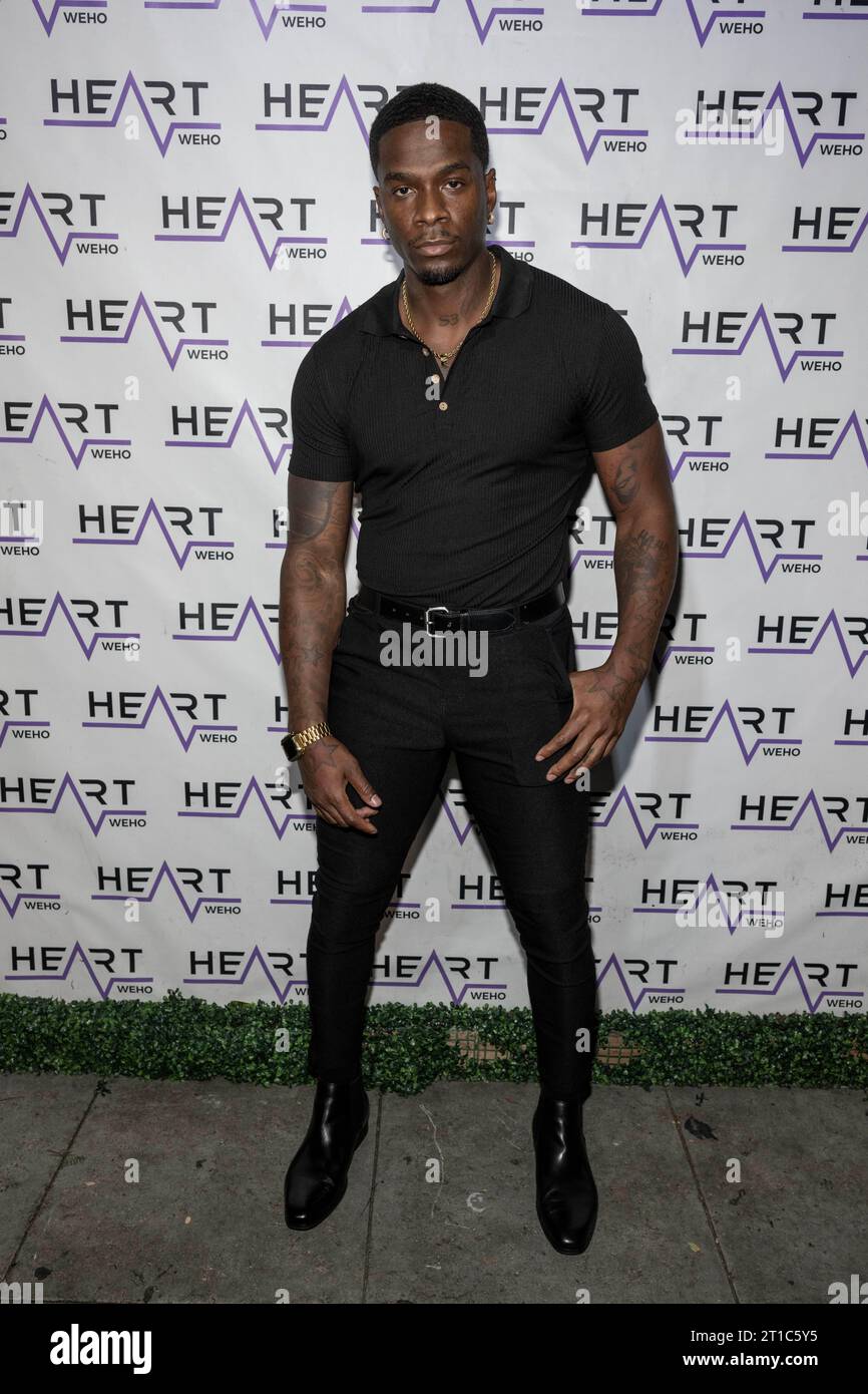 Los Angeles, USA. 12th Oct, 2023. Basketball player Saul White attends ...