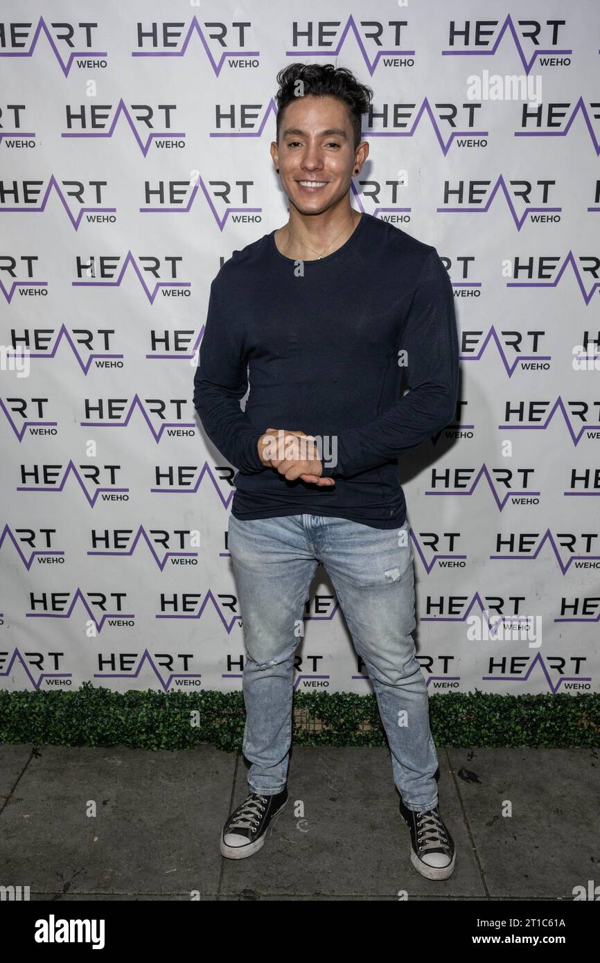 Los Angeles, USA. 12th Oct, 2023. Dancer Alex Favela attends Thursday ...