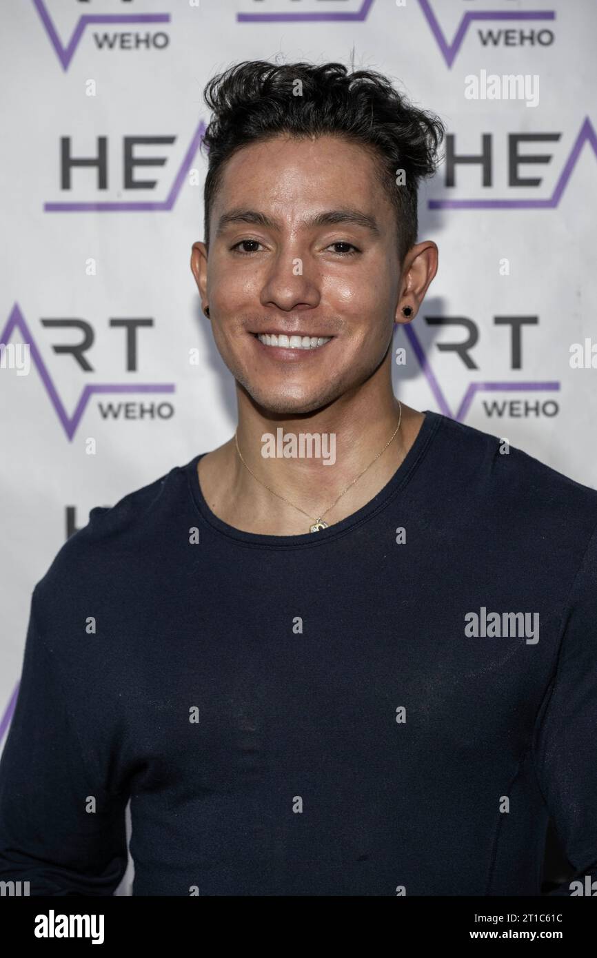 Los Angeles, USA. 12th Oct, 2023. Dancer Alex Favela attends Thursday ...