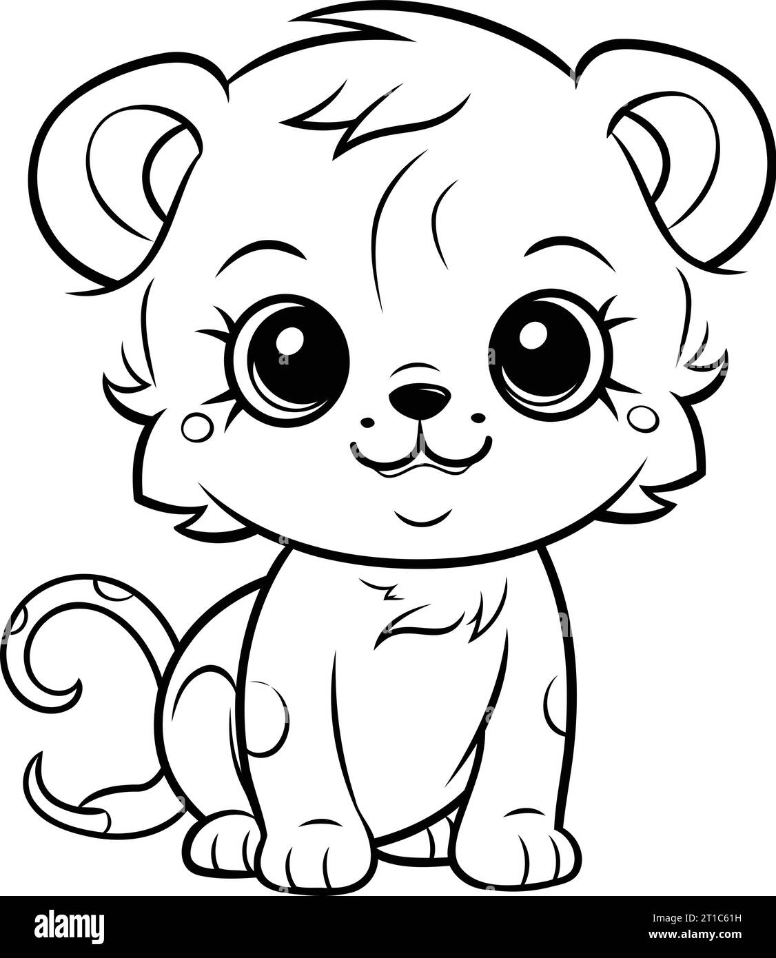 Baby Lions Coloring Pages