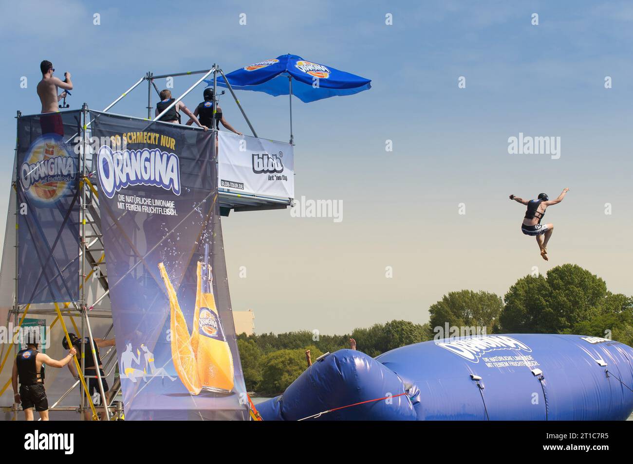 Orangina Blobbing Ballte NRW Meisterschaft in Koeln, Deutschland am 07. ...