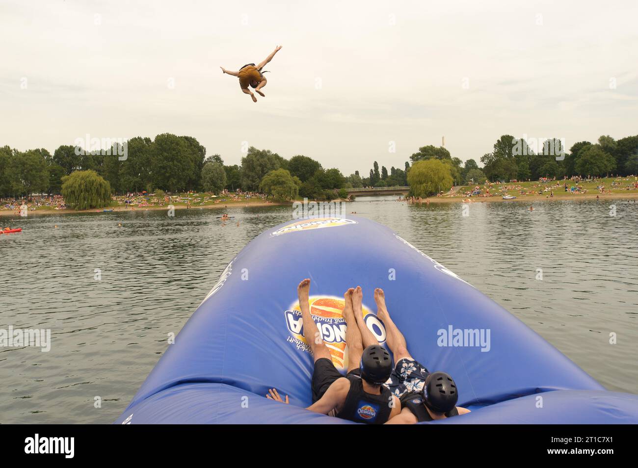 Orangina Blobbing Ballte NRW Meisterschaft in Koeln, Deutschland am 07. ...