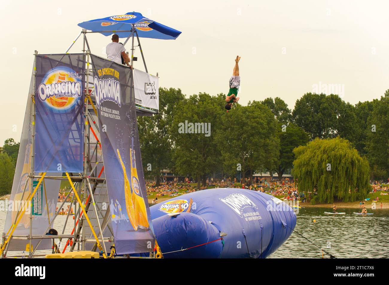 Orangina Blobbing Ballte NRW Meisterschaft in Koeln, Deutschland am 07. ...