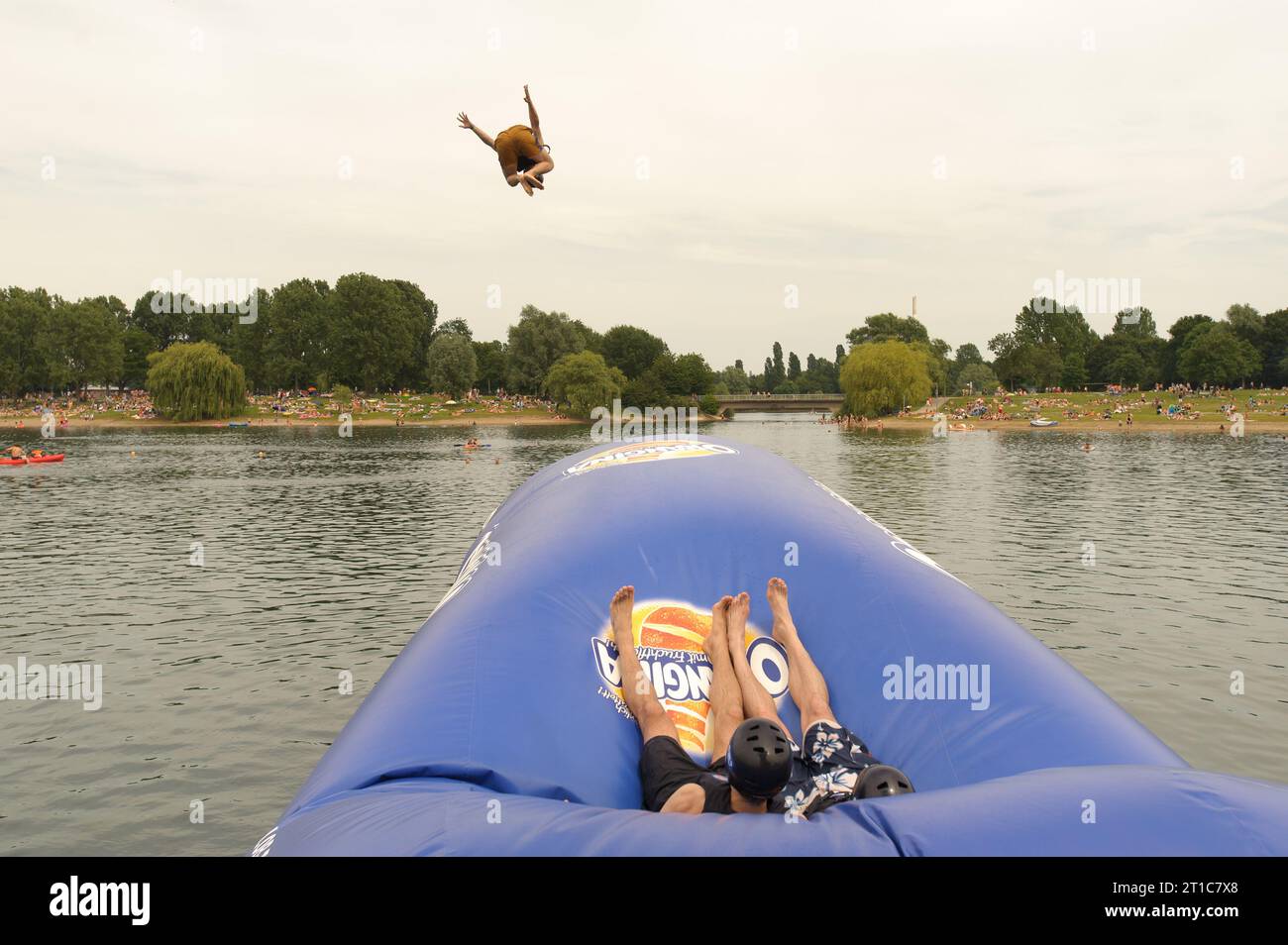 Orangina Blobbing Ballte NRW Meisterschaft in Koeln, Deutschland am 07. ...