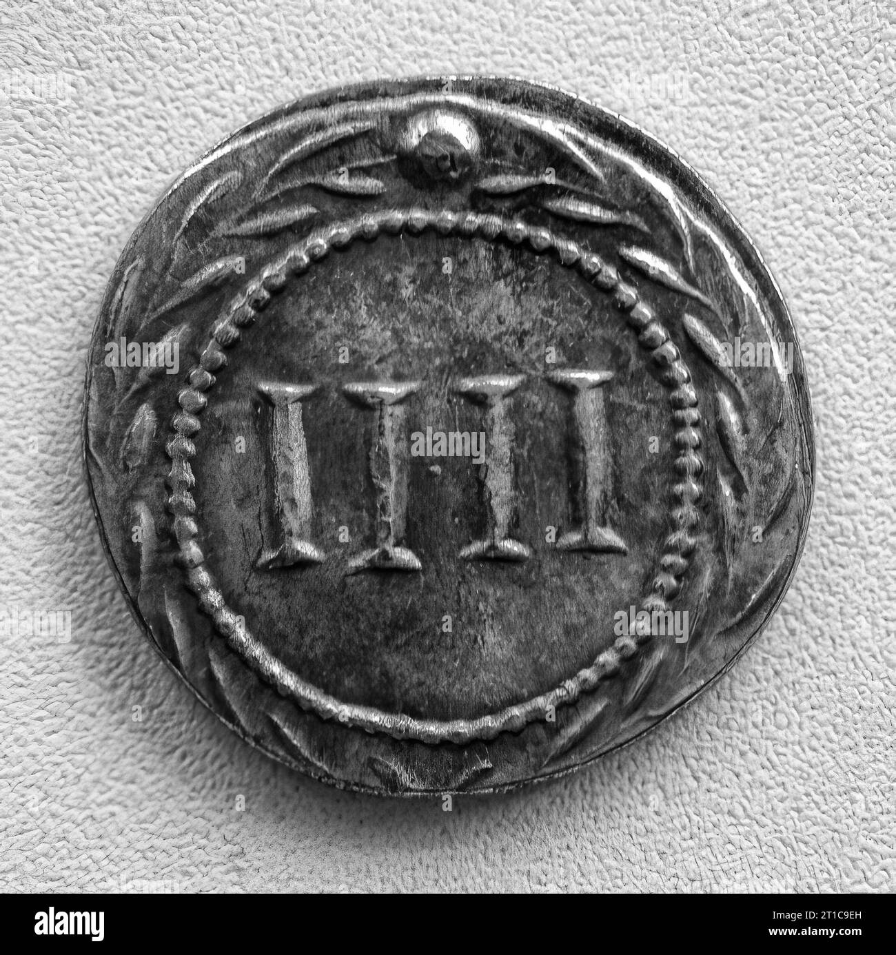 Coins ancient rome Black and White Stock Photos & Images - Alamy