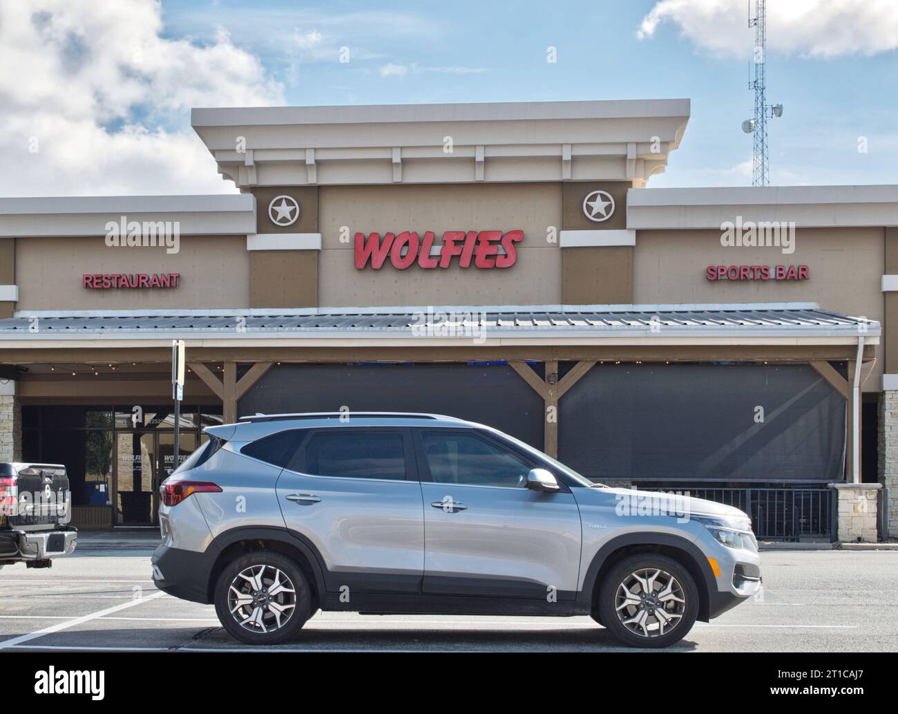 Houston, Texas USA 09-24-2023: Wolfies Restaurant and Sports Bar ...