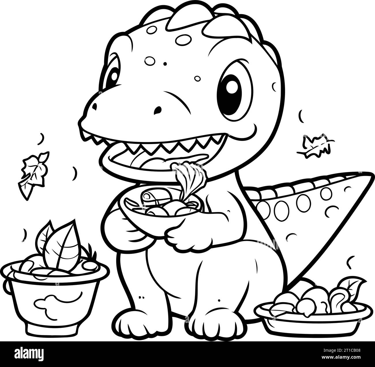 Nachos Coloring Page