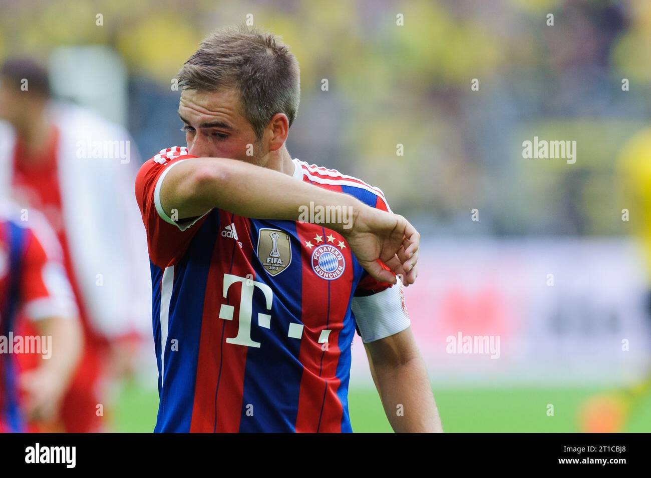 Philipp Lahm (21 FC Bayern Muenchen) Fussball DFL Supercup in Dortmund ...
