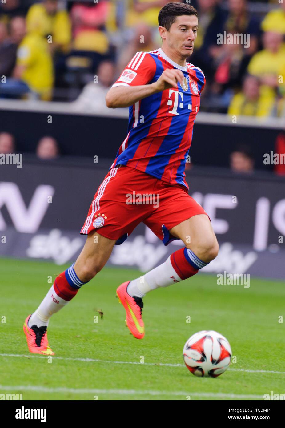 Robert Lewandowski (9 - FC Bayern Muenchen) Fussball DFL Supercup in ...