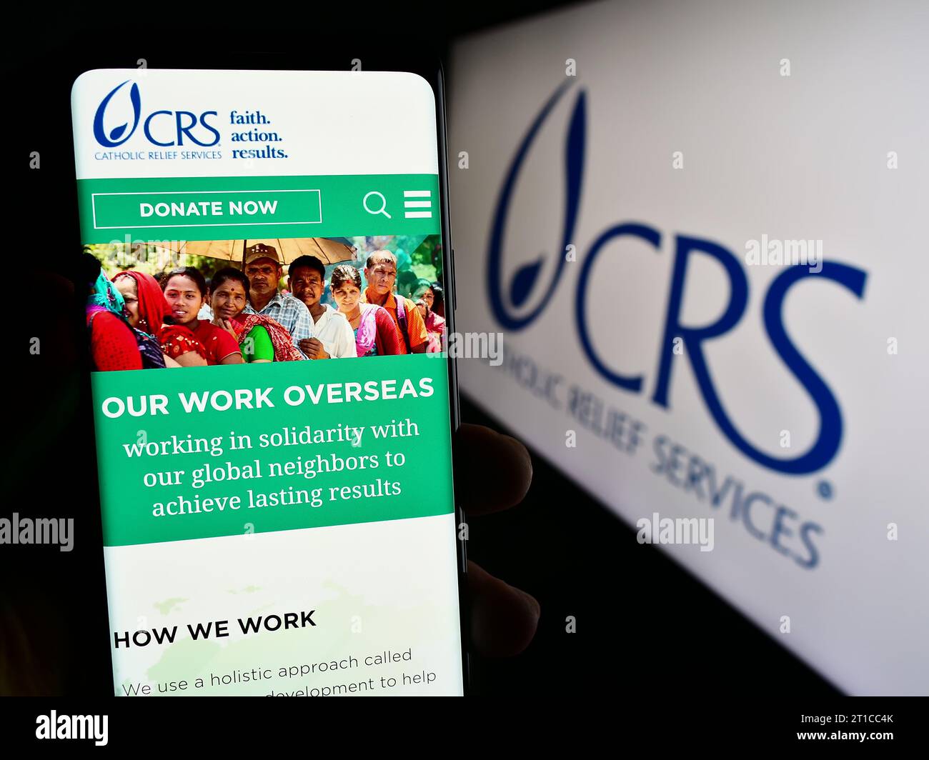 Catholic relief services logo hi-res stock photography and images - Alamy