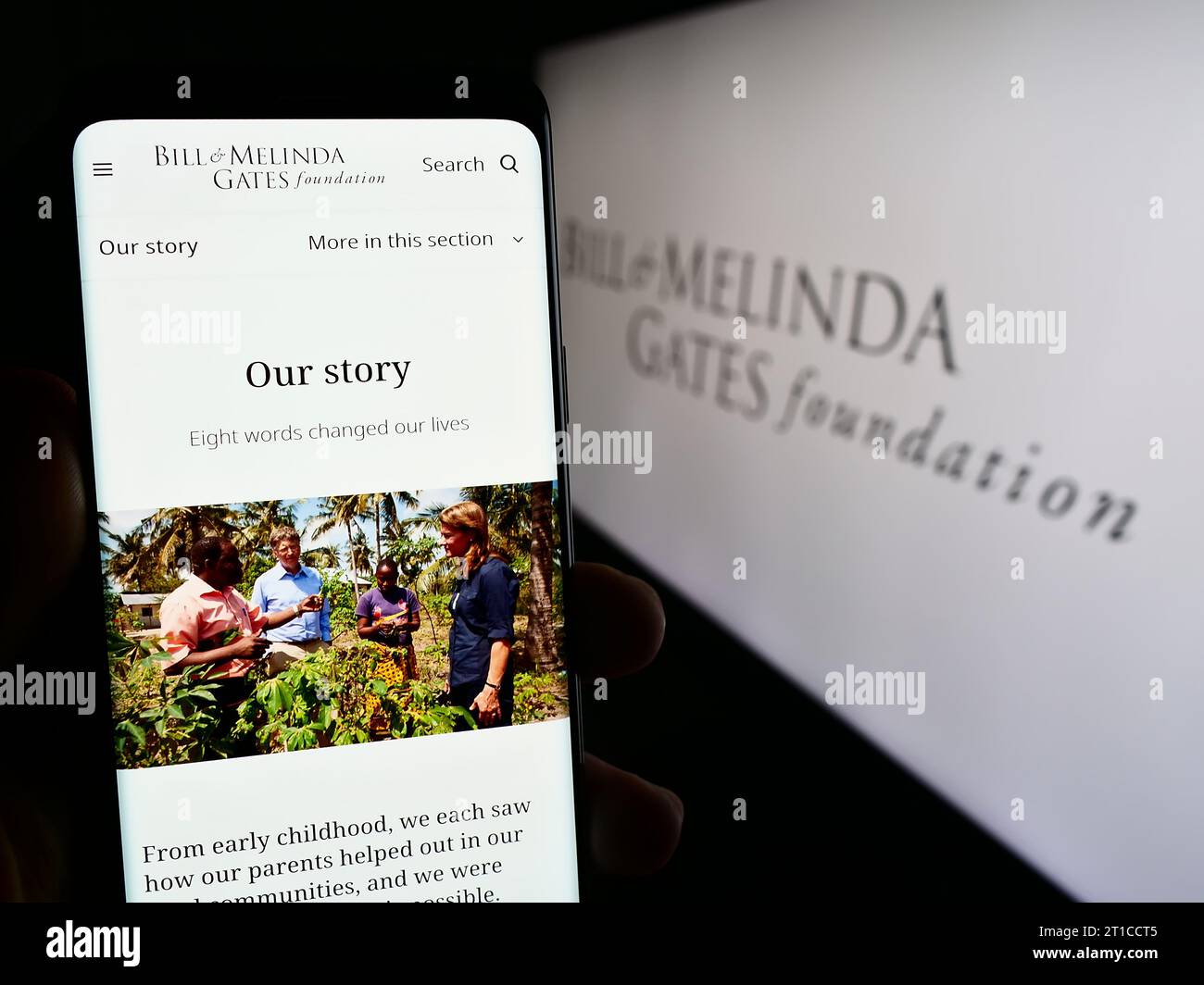 Bill and melinda gates foundation hi-res stock photography and images ...