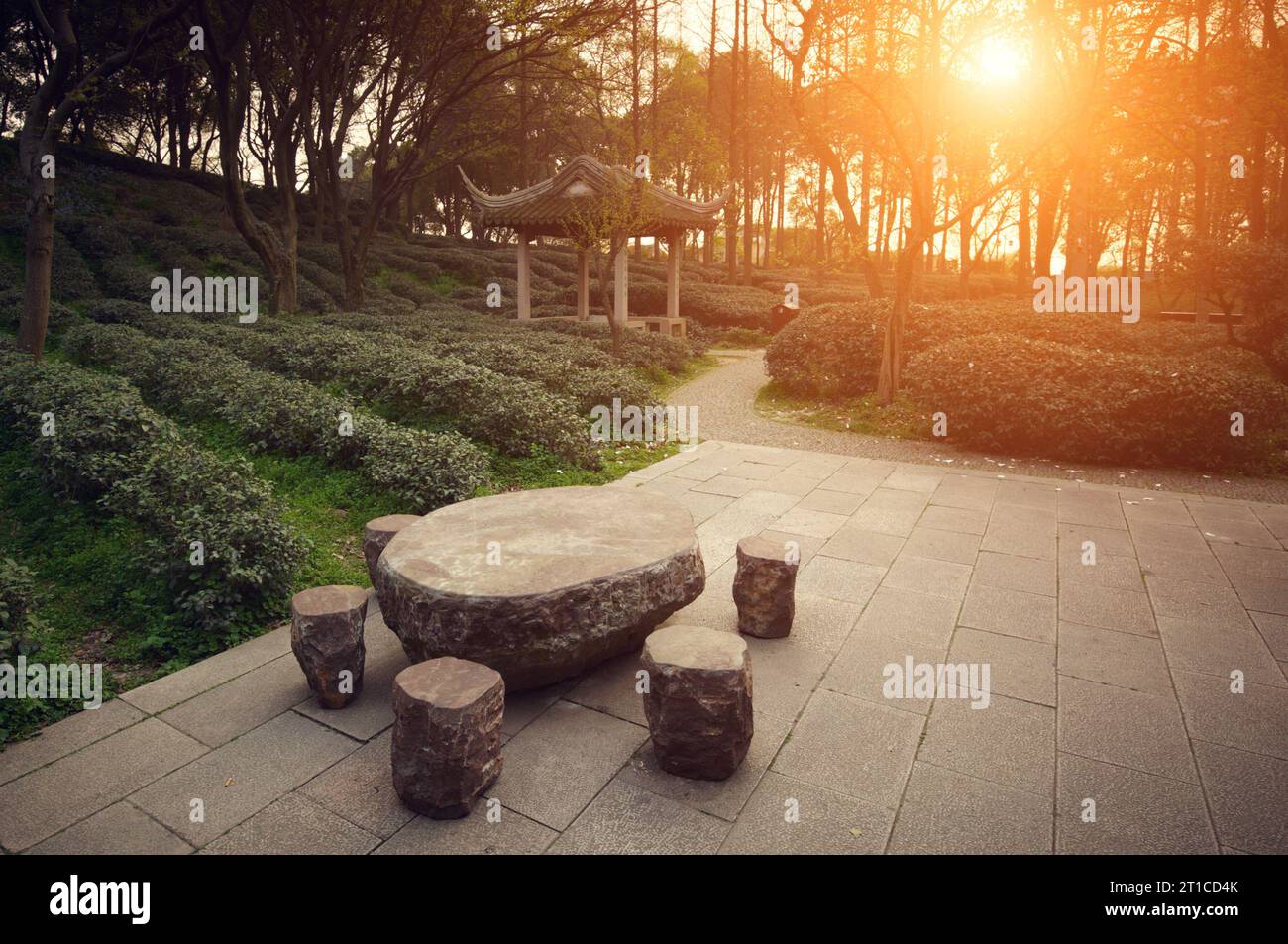 China pavilion tea hi-res stock photography and images - Alamy