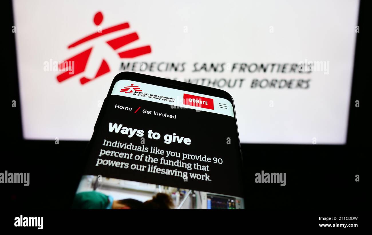 Doctors without borders logo hi-res stock photography and images - Alamy