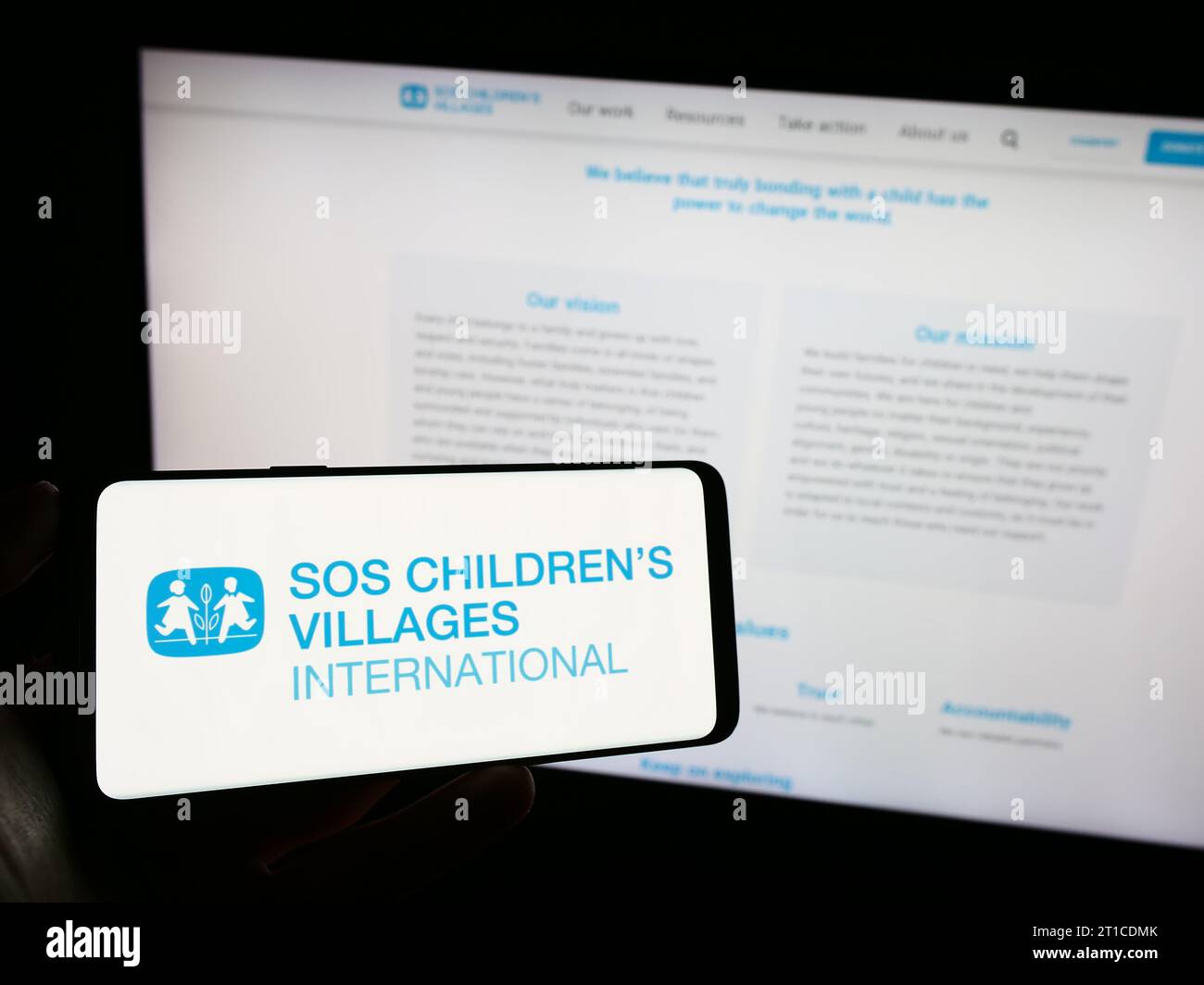 Sos childrens villages logo hi-res stock photography and images - Alamy