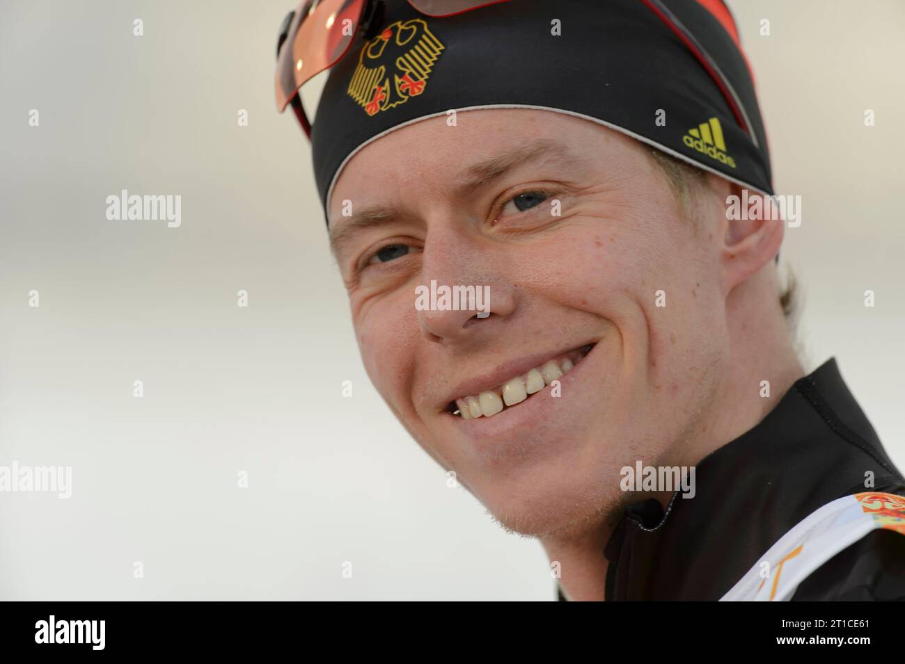 Daniel Boehm Portraet 2x6 km Frauen + 2x7.5 km Herren Mixed Staffel ...