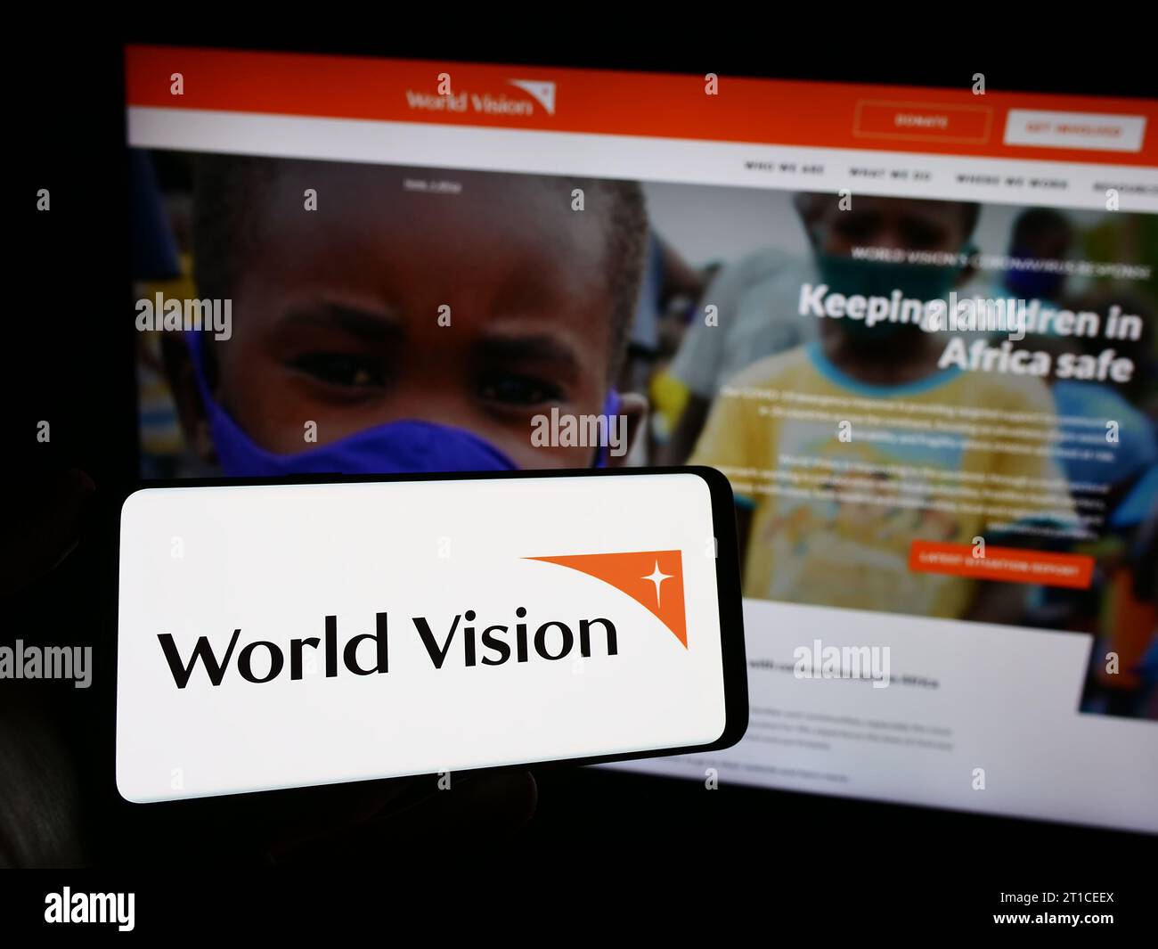 World vision logo hi-res stock photography and images - Alamy