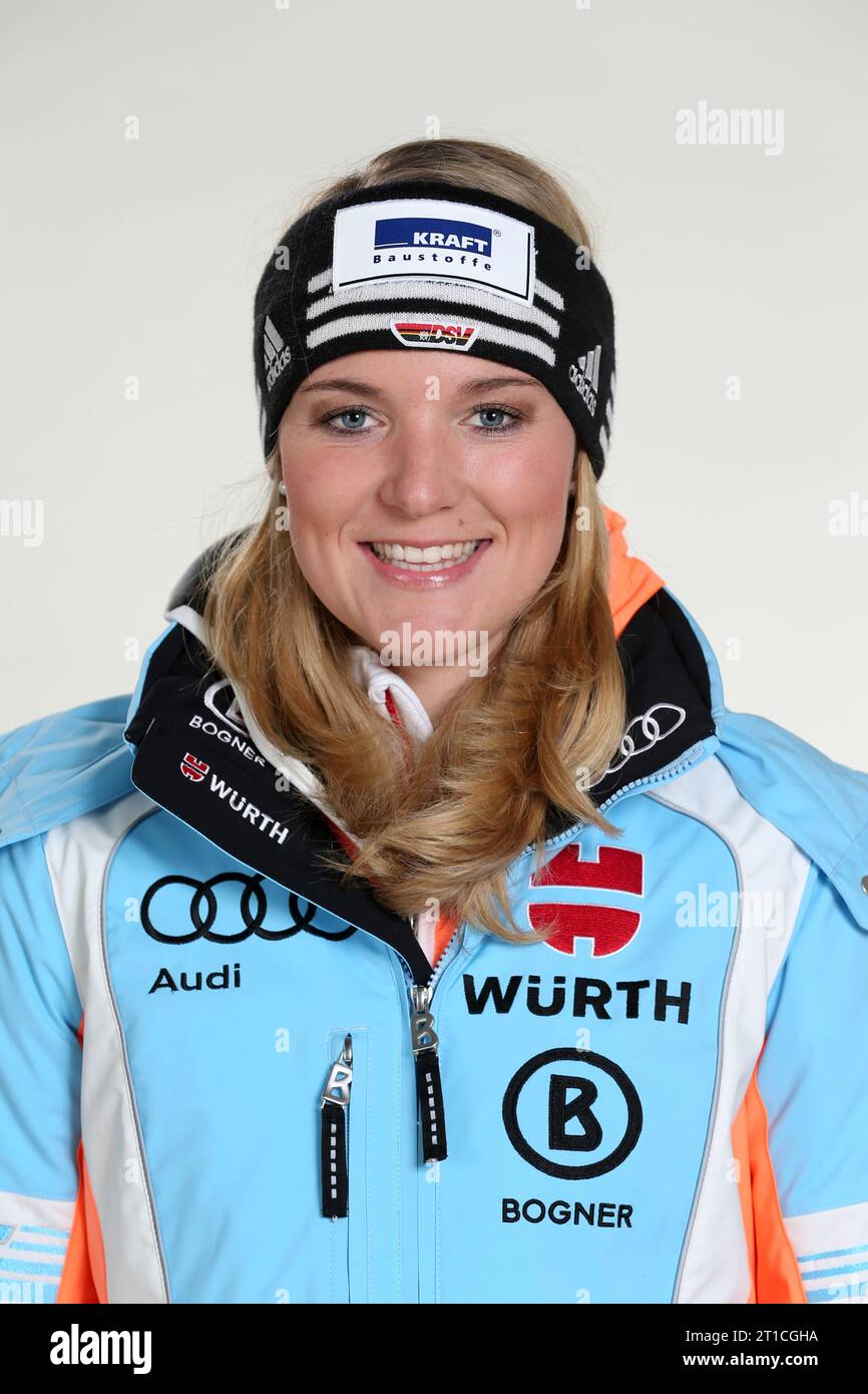 Wirth Barbara Deutsche Wintersportler in Kuenzelsau, Deutschland am 17. ...