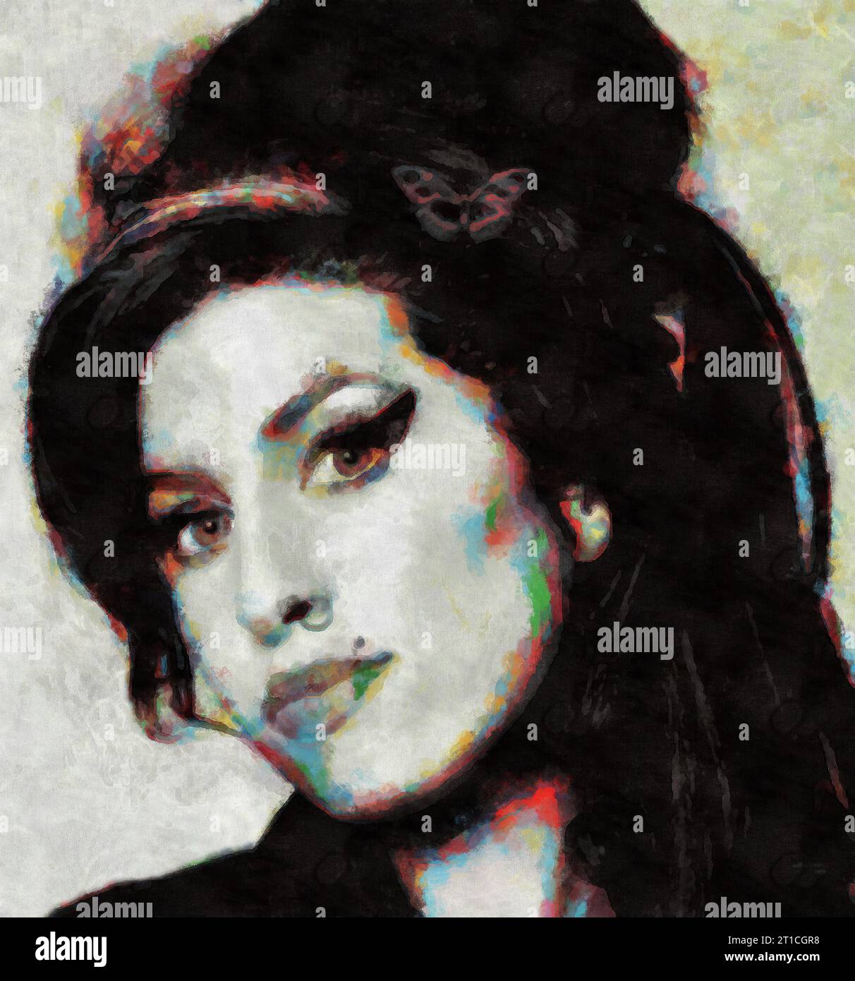 Portrait amy jade winehouse hi-res stock photography and images - Alamy