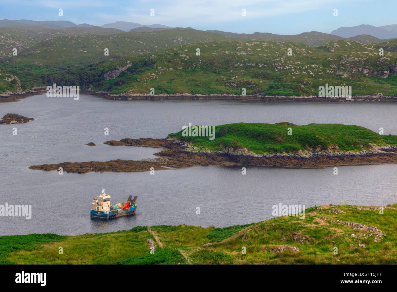 Views of the Badcall Bay in Sutherland, Scotland Stock Photo - Alamy