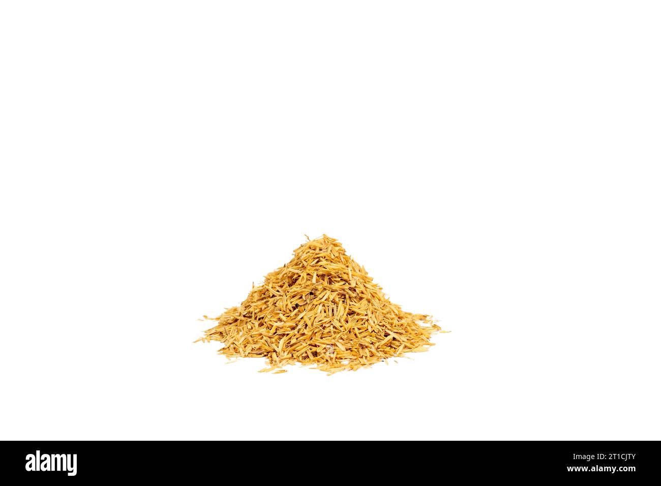 Rice husk isolated on a white background Stock Photo - Alamy