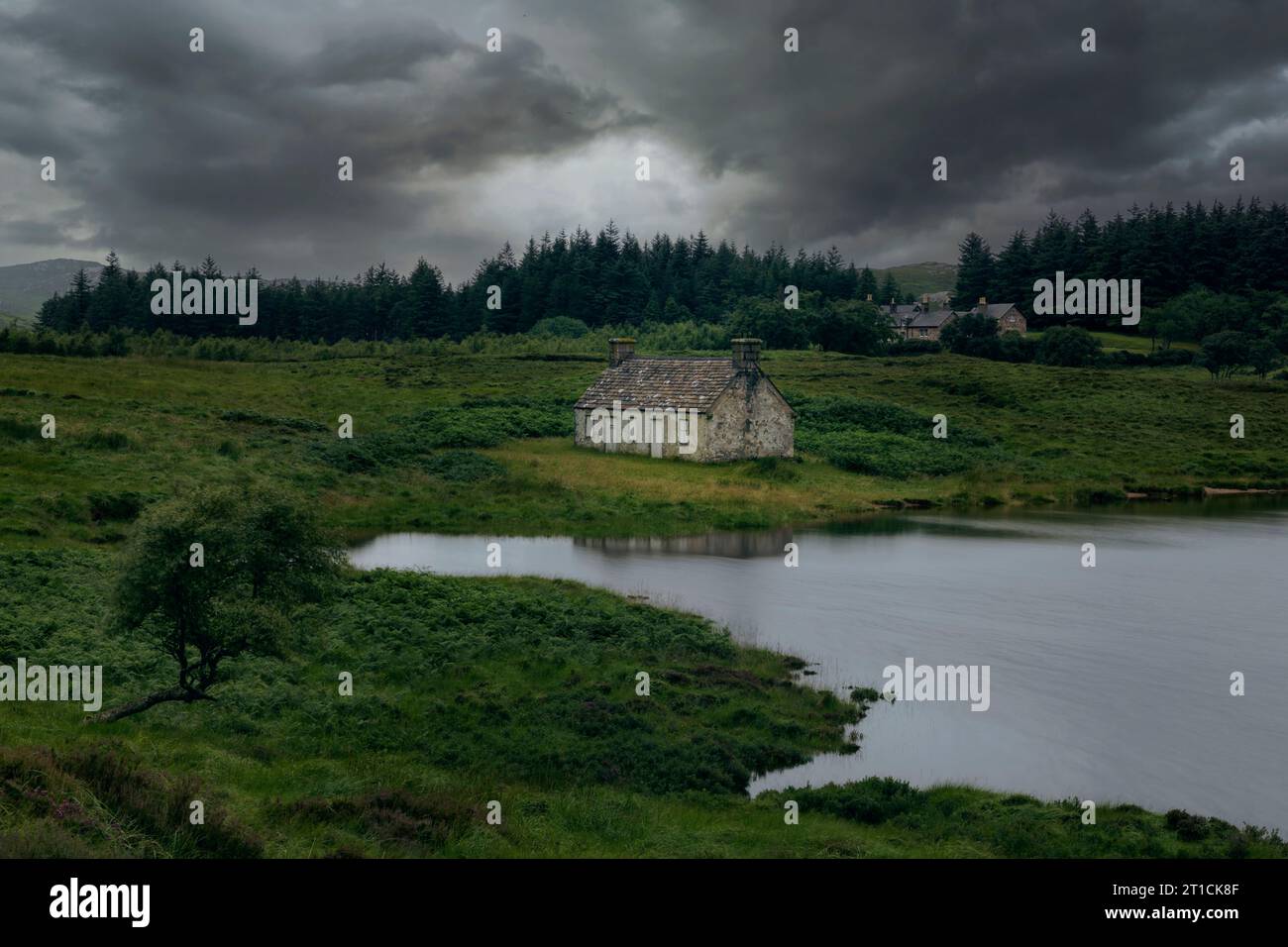 Loch Stack is an idyllic lake in the Northwest of Scotland. The bothy ...