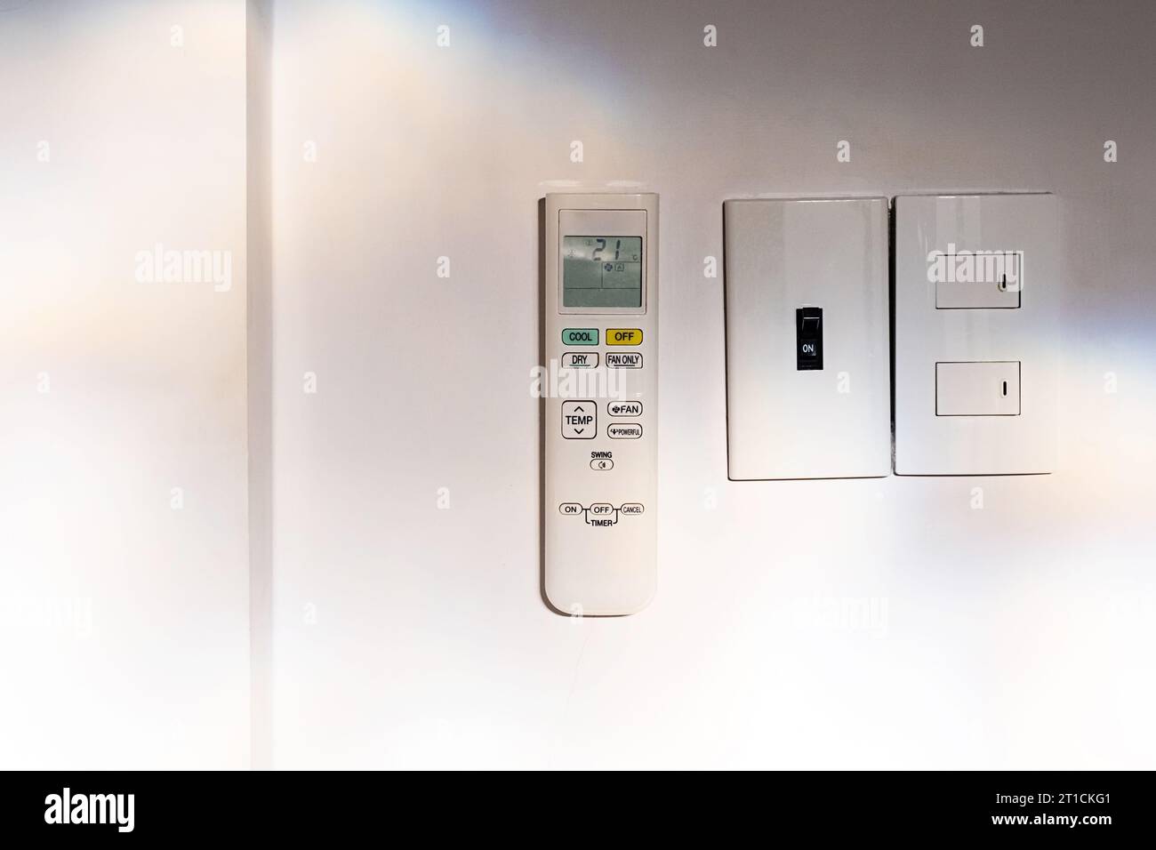 Air conditioner remote control hi-res stock photography and images - Alamy