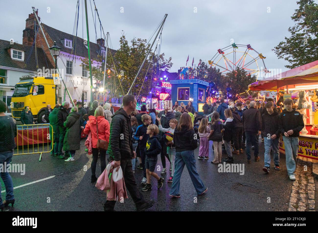 Alresford fair, Hampshire, England, United Kingdom Stock Photo - Alamy