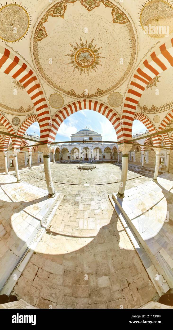 Bayezid II Mosque Complex of Edirne, Turkey, is a awe example of 15th ...