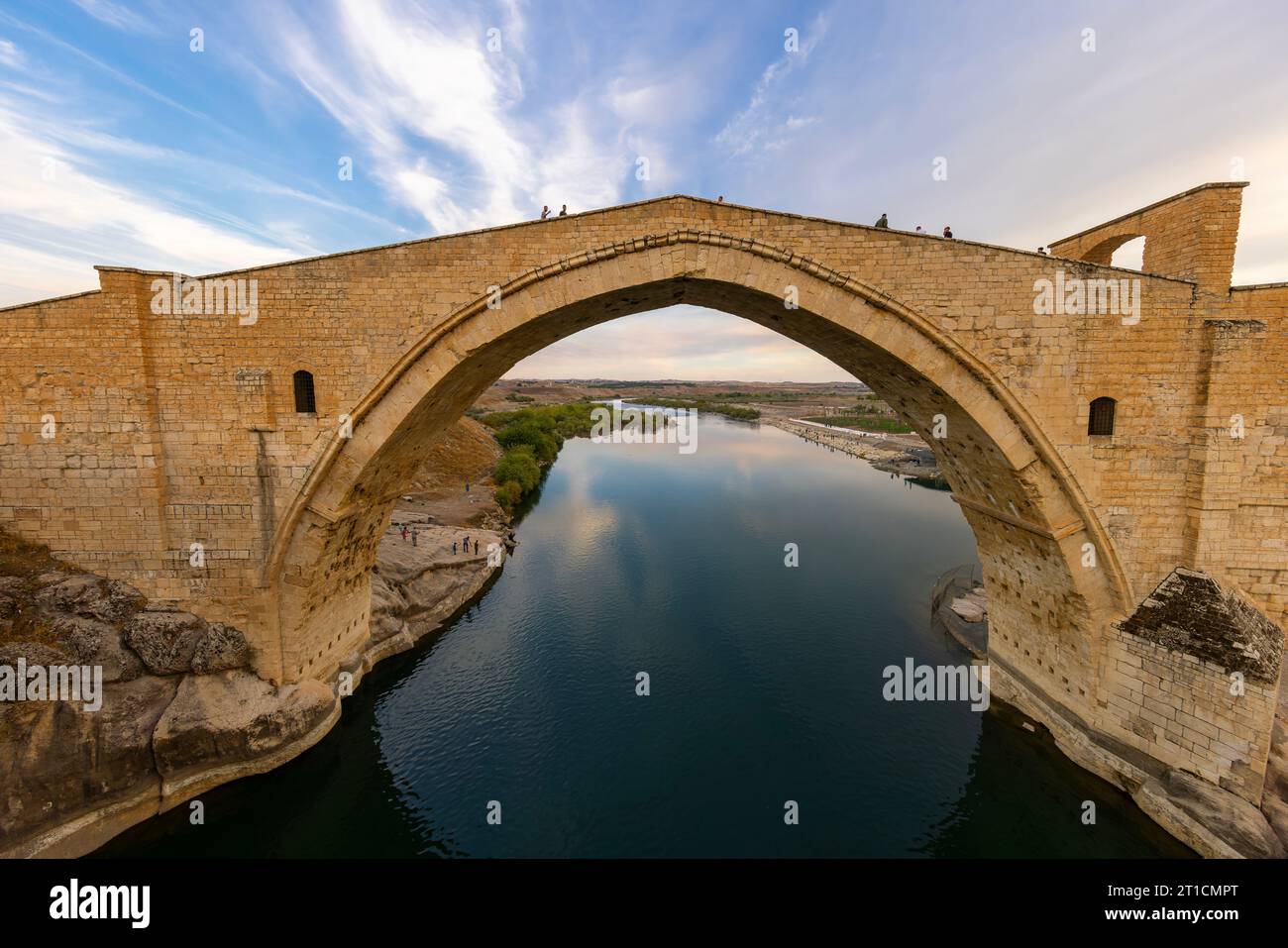 The Malabadi Bridge is an arch bridge spanning the Batman River near ...