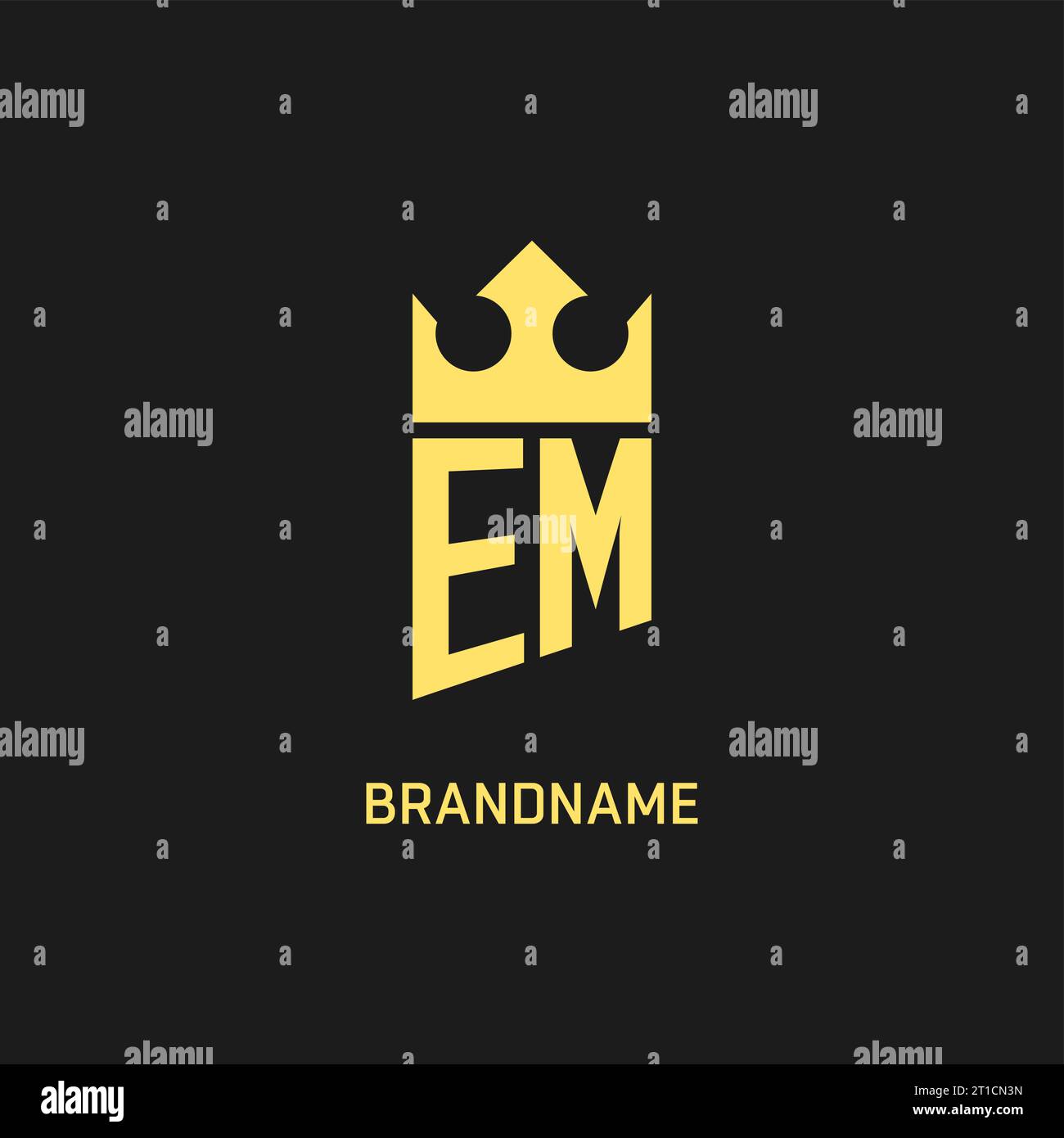 Em logo hi-res stock photography and images - Alamy