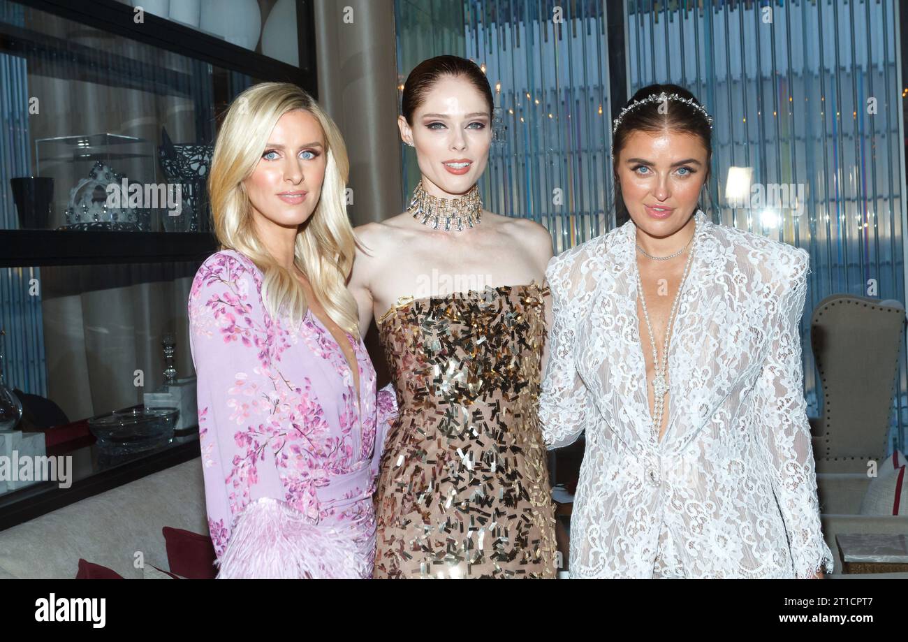 October 12, 2023, New York, New York, USA: Nicky Hilton Rothschild ...