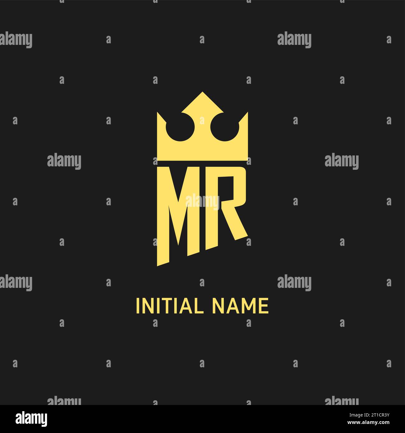 Monogram MR logo shield crown shape, elegant and luxury initial logo ... Monogram MR logo shield crown shape, elegant and luxury initial logo ...