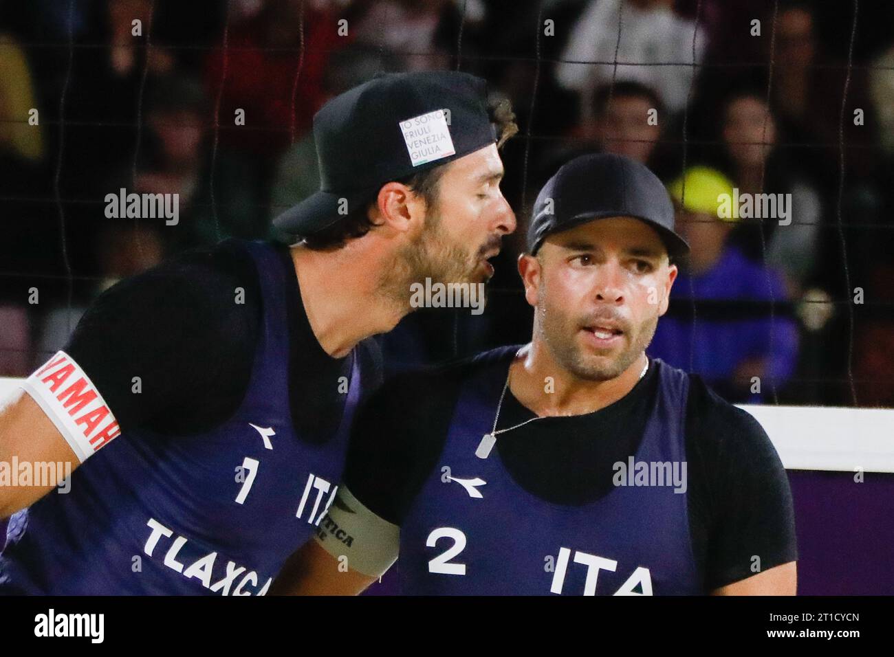 Tlaxcala, Mexico. 12th Oct, 2023. Adrian Carambula and Alex Ranghieri ...