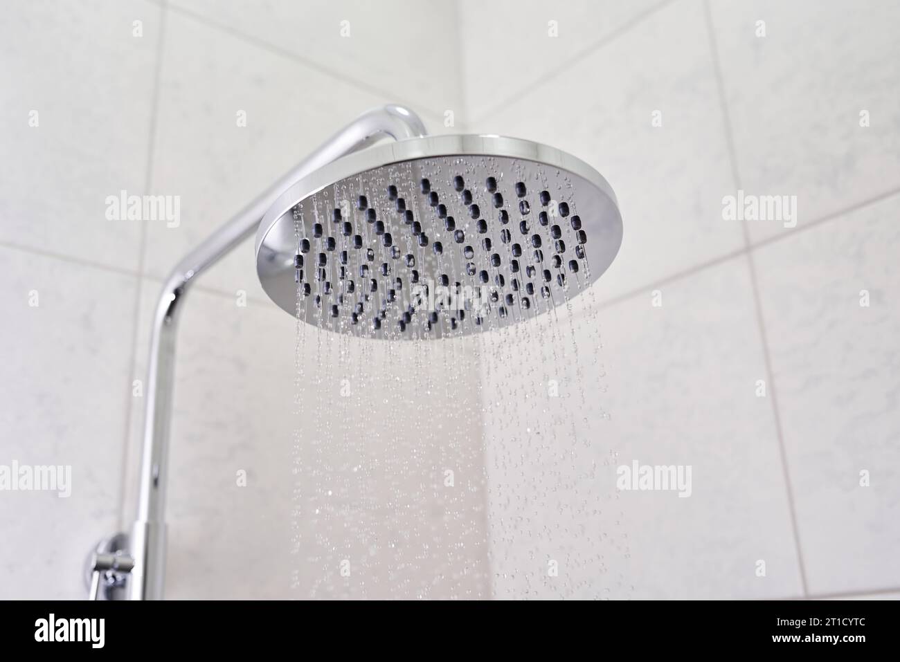 Modern shower head running water hi-res stock photography and images ...