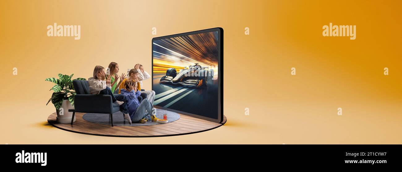 Car tv screen hi-res stock photography and images - Alamy