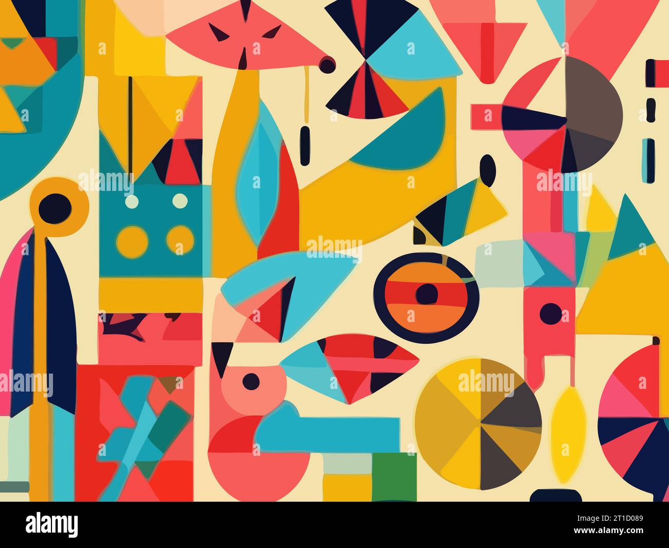 Abstract Geometric Pattern Colorful Background Vector Illustration Stock Vector Image And Art