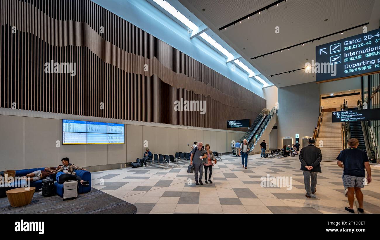 Gold Coast, Queensland, Australia - New international terminal interior ...