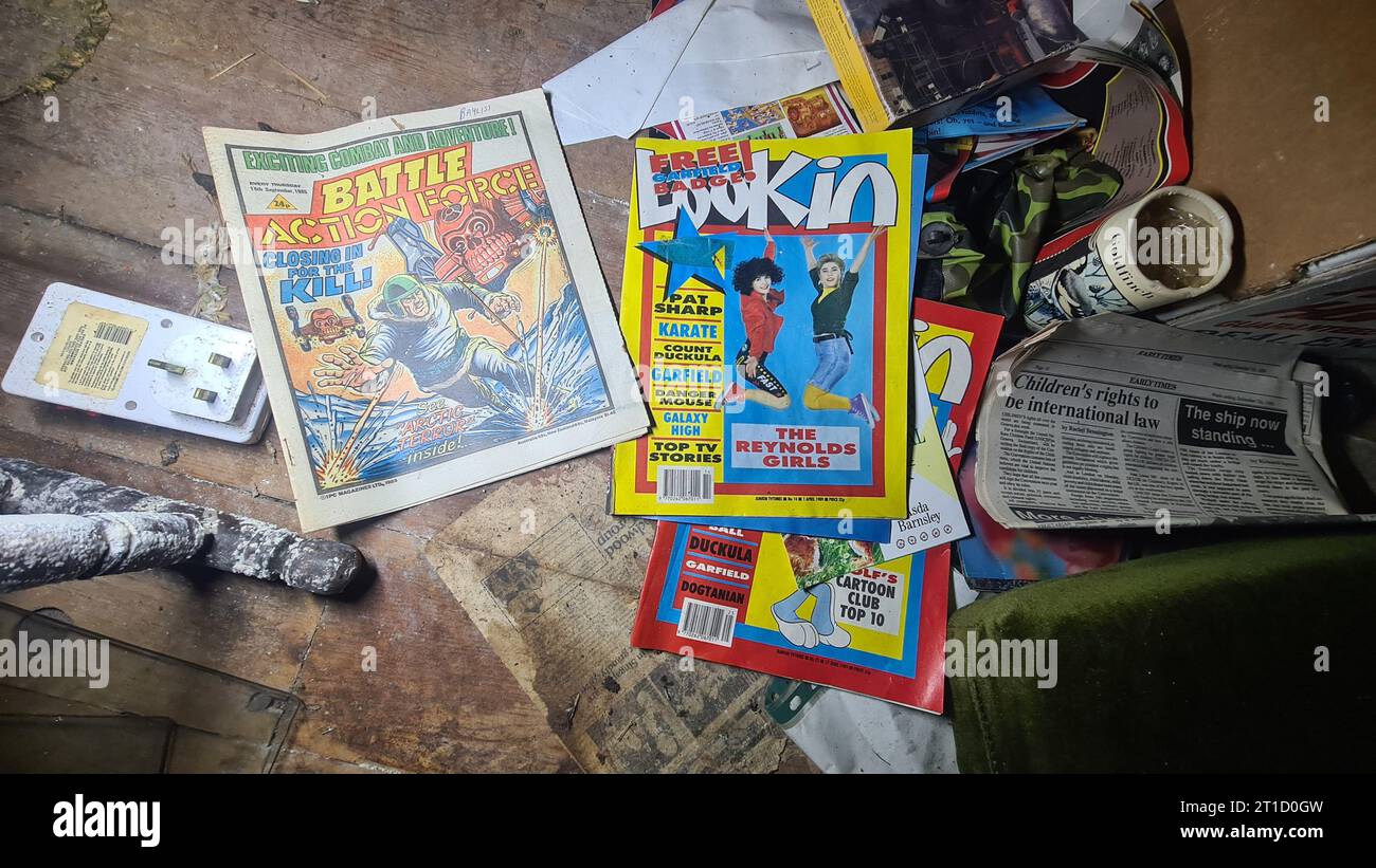 Vintage comics and magazines SOUTH YORKSHIRE, ENGLAND UNBELIEVABLE ...