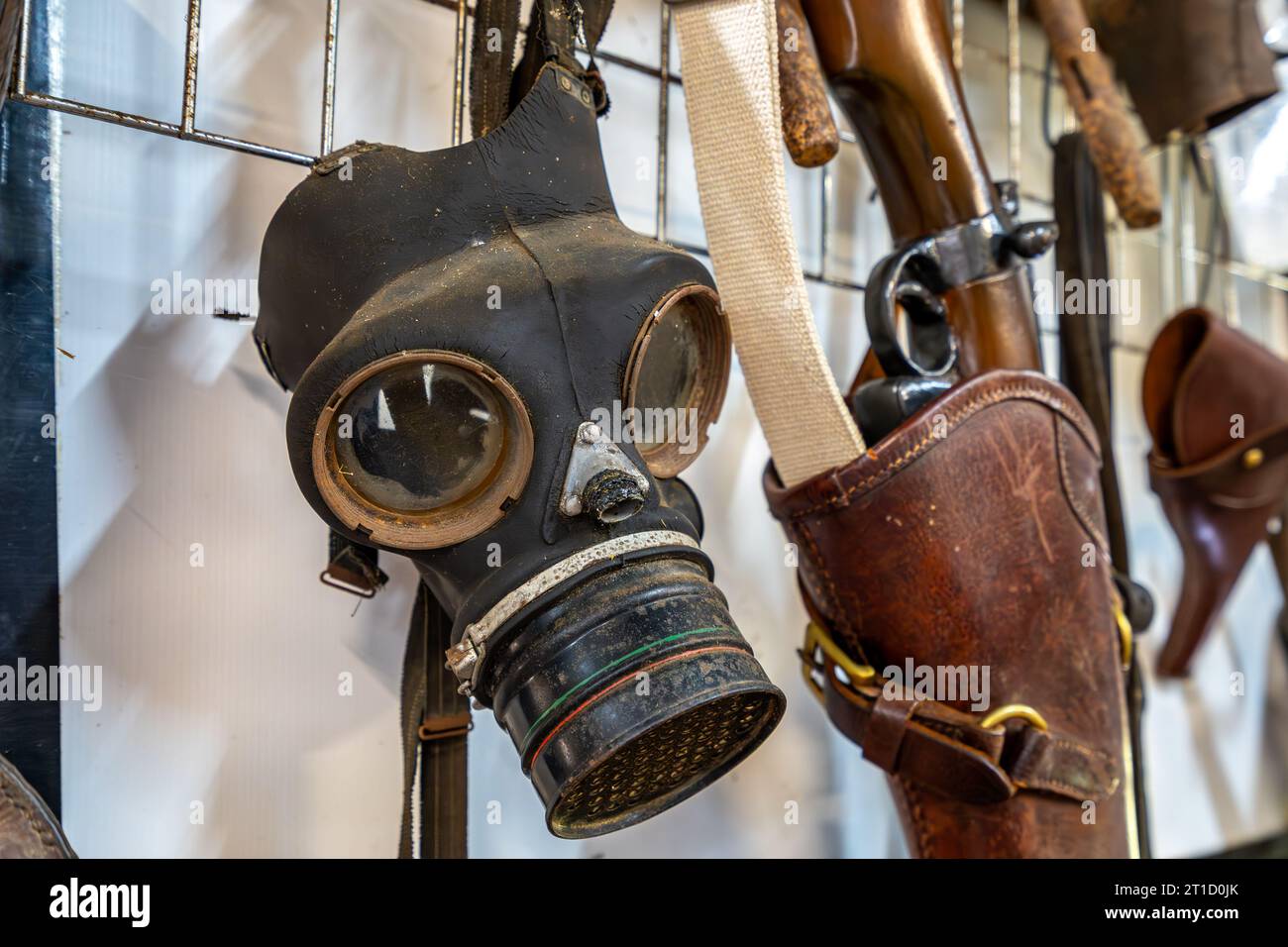 Gold Coast, Queensland, Australia - Old gas mask Stock Photo - Alamy