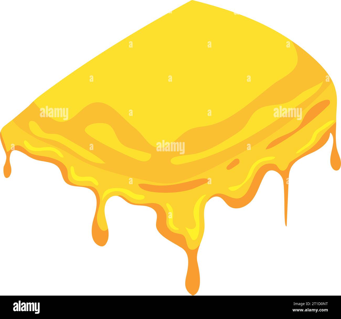 Melt cheese texture Stock Vector Images - Alamy