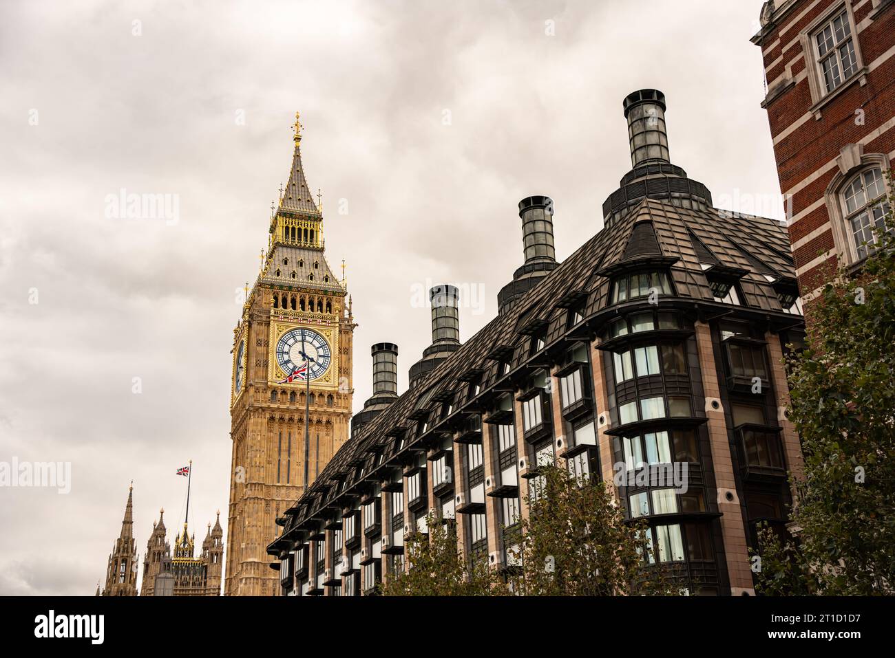 London, England - October 10, 2023: Big Ben is the nickname for the ...
